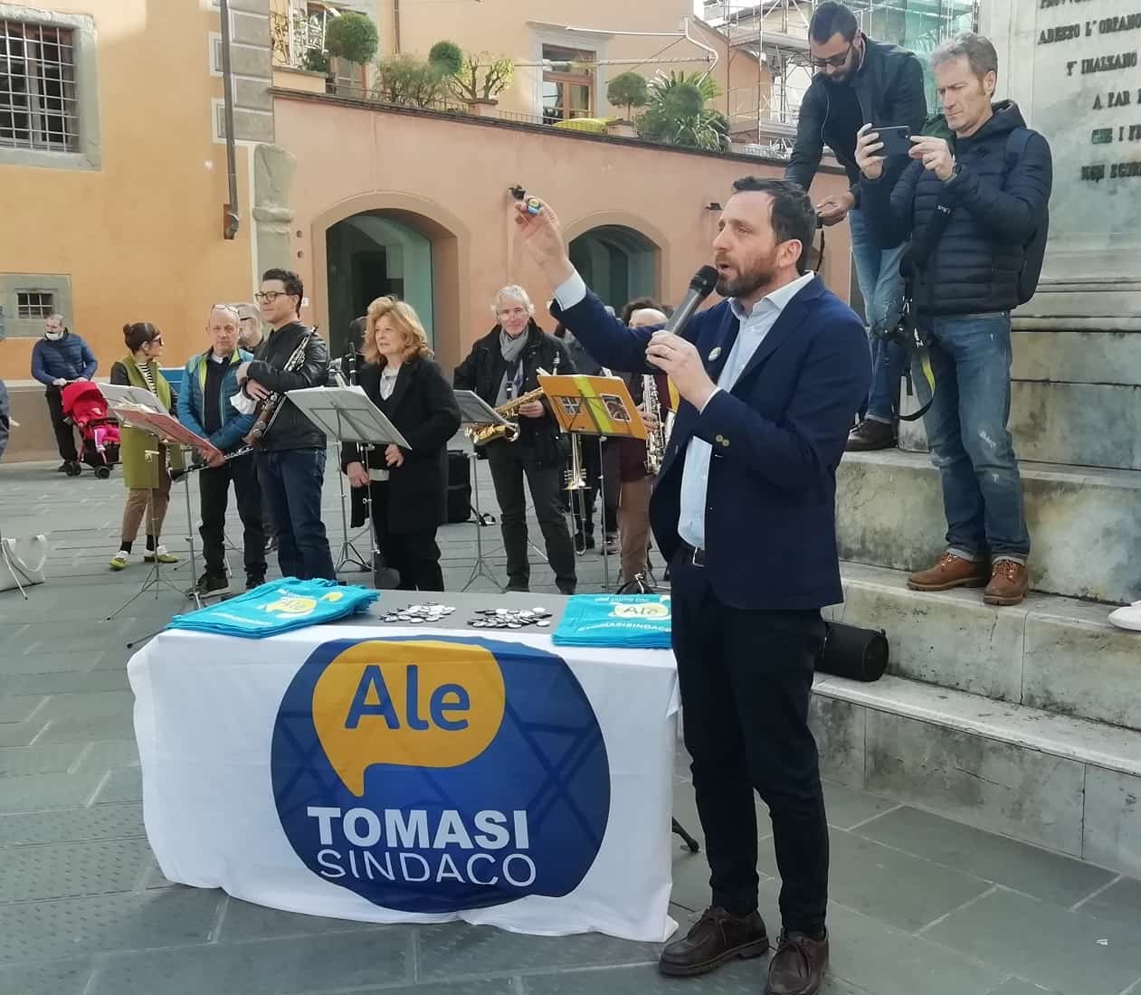 Presentata La Lista Civica Per Tomasi Sindaco Reportpistoia