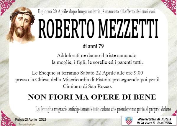 Roberto Mezzetti - Reportpistoia