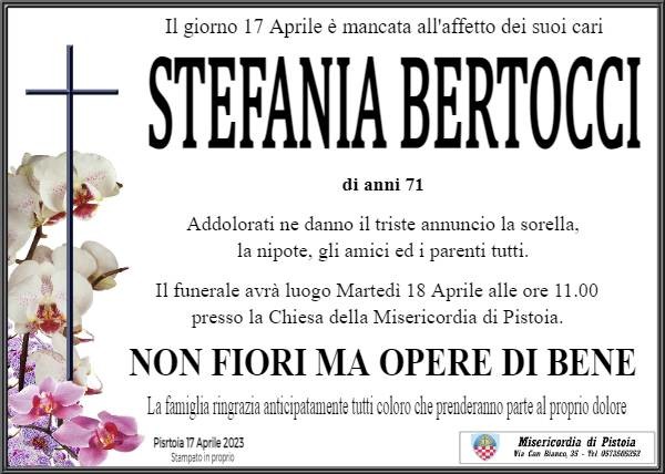 Stefania Bertocci - Reportpistoia