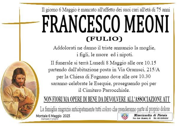 Francesco Meoni - Reportpistoia