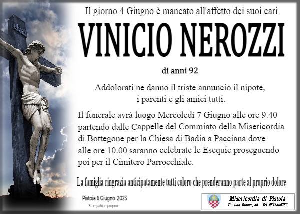 Vinicio Nerozzi - Reportpistoia