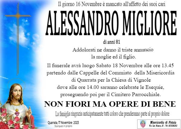 Alessandro Migliore - Reportpistoia