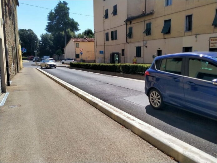 Completata la pista ciclopedonale in via Traversa - Reportpistoia