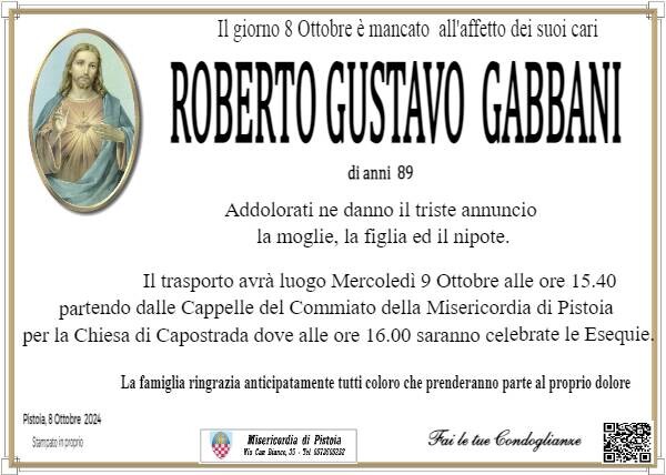 Roberto Gustavo Gabbani - Reportpistoia
