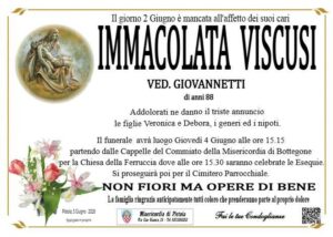 Immacolata Viscusi - Reportpistoia